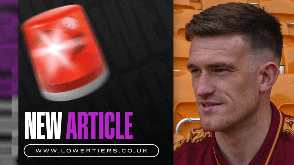 Andy Cook's Bradford City Journey - Never Write Him Off - The Lower Tiers